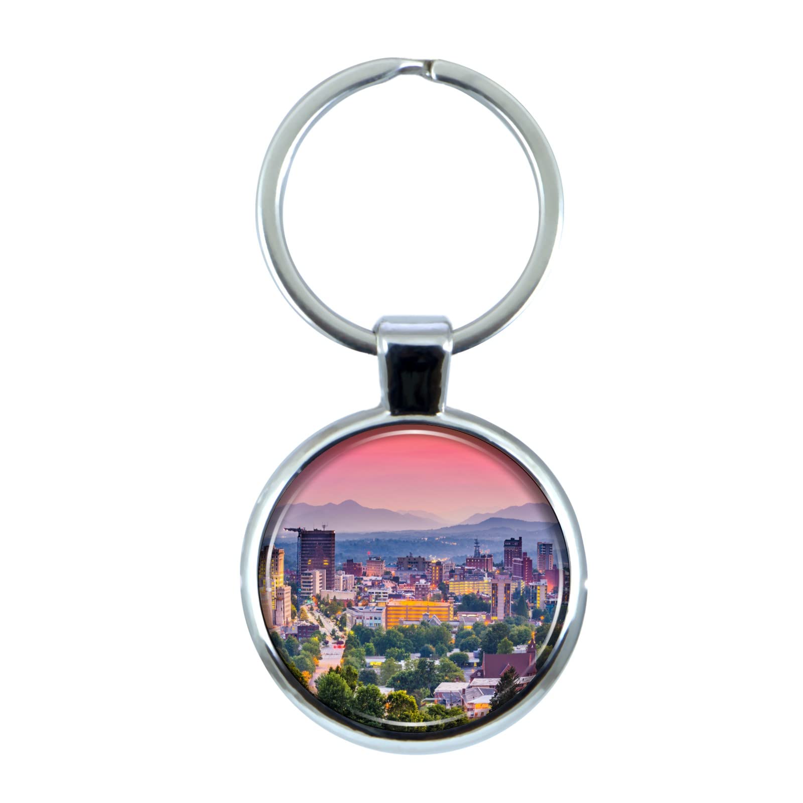 Asheville North Carolina Keychain