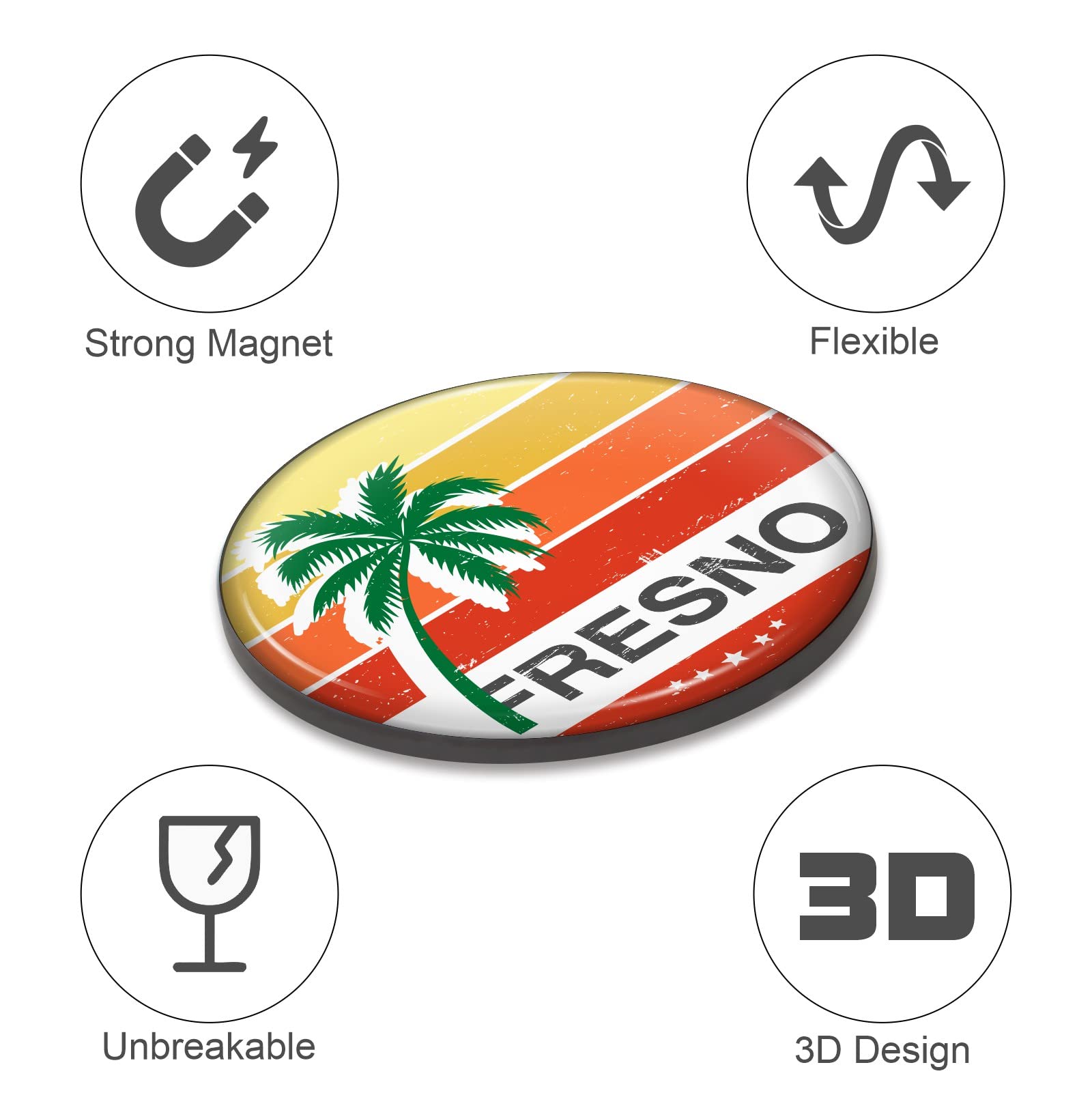 Fresno California Magnet
