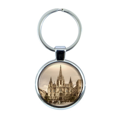 Barcelona Keychain