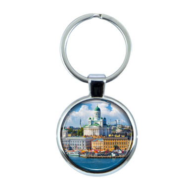 Helsinki Finland Keychain