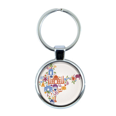 India Keychain
