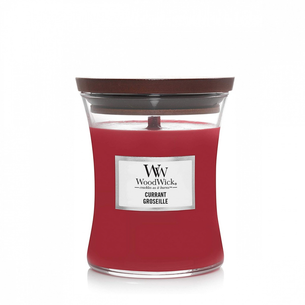 Woodwick Currant Medium Candle - Van Dyks Store