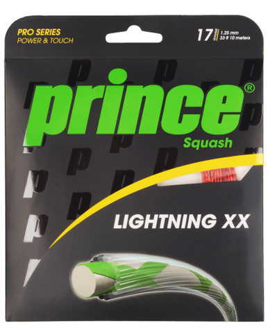 Prince Lightning Xx 17g Red Squash String - Van Dyks Store