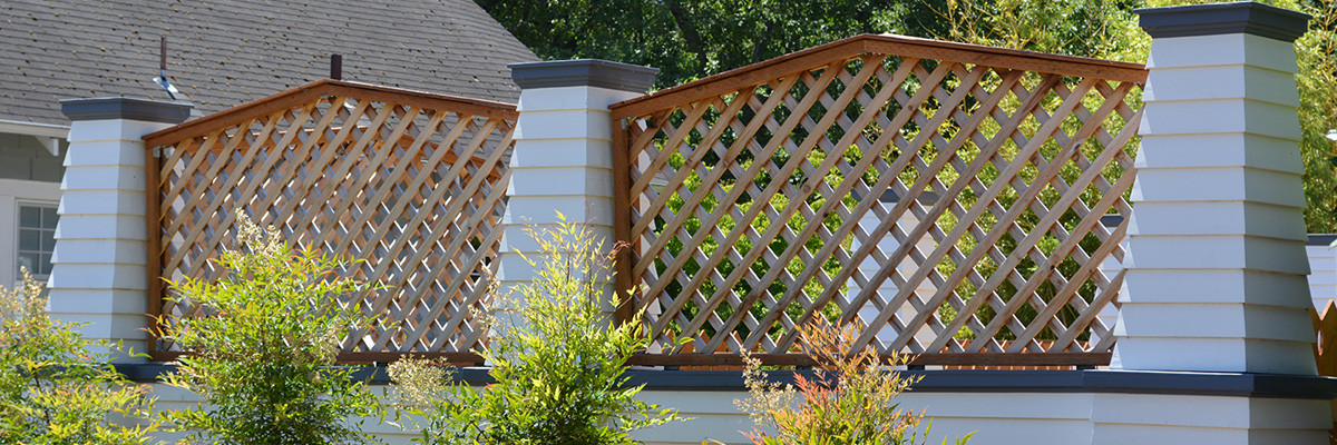 Cedar Moderna Privacy Lattice Panels in 4x6