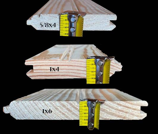 Clear Pine Double Bead Paneling - Total Wood Store