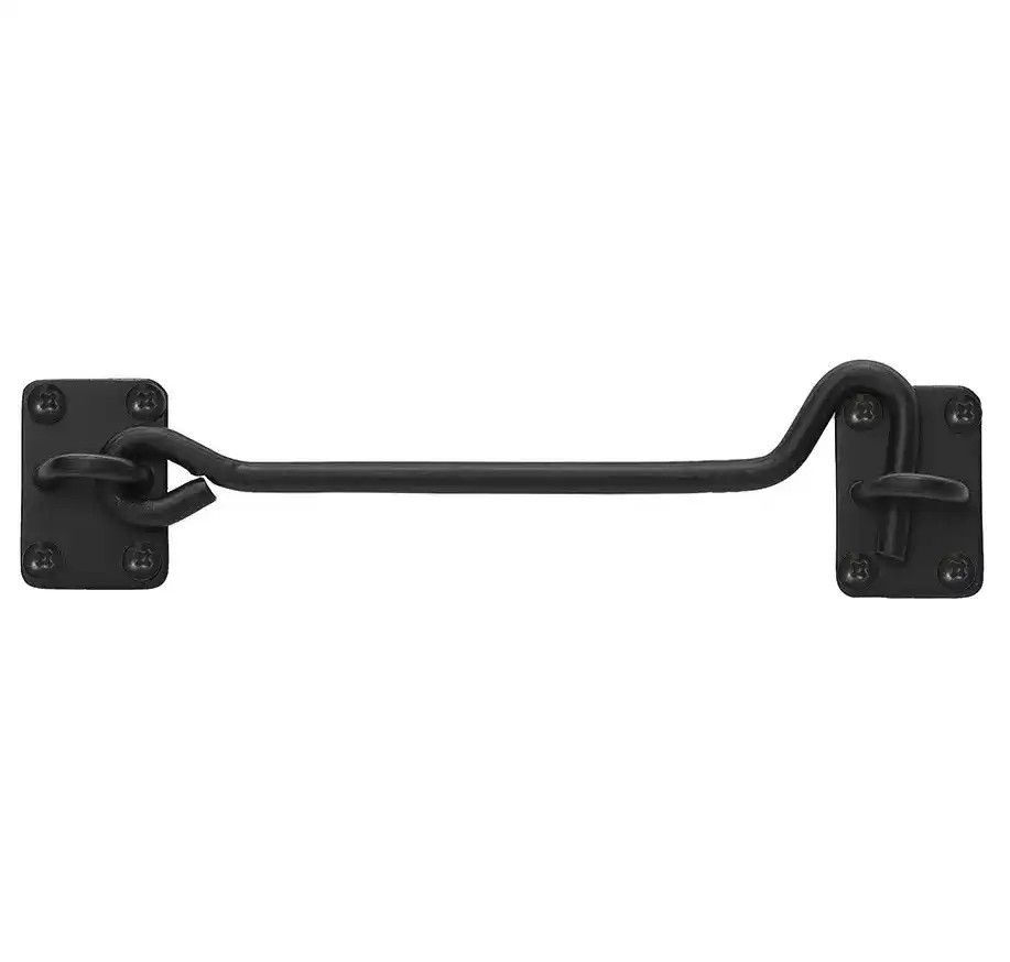 Stainless Steel Hook with Plate Mount for Shutters and Gates