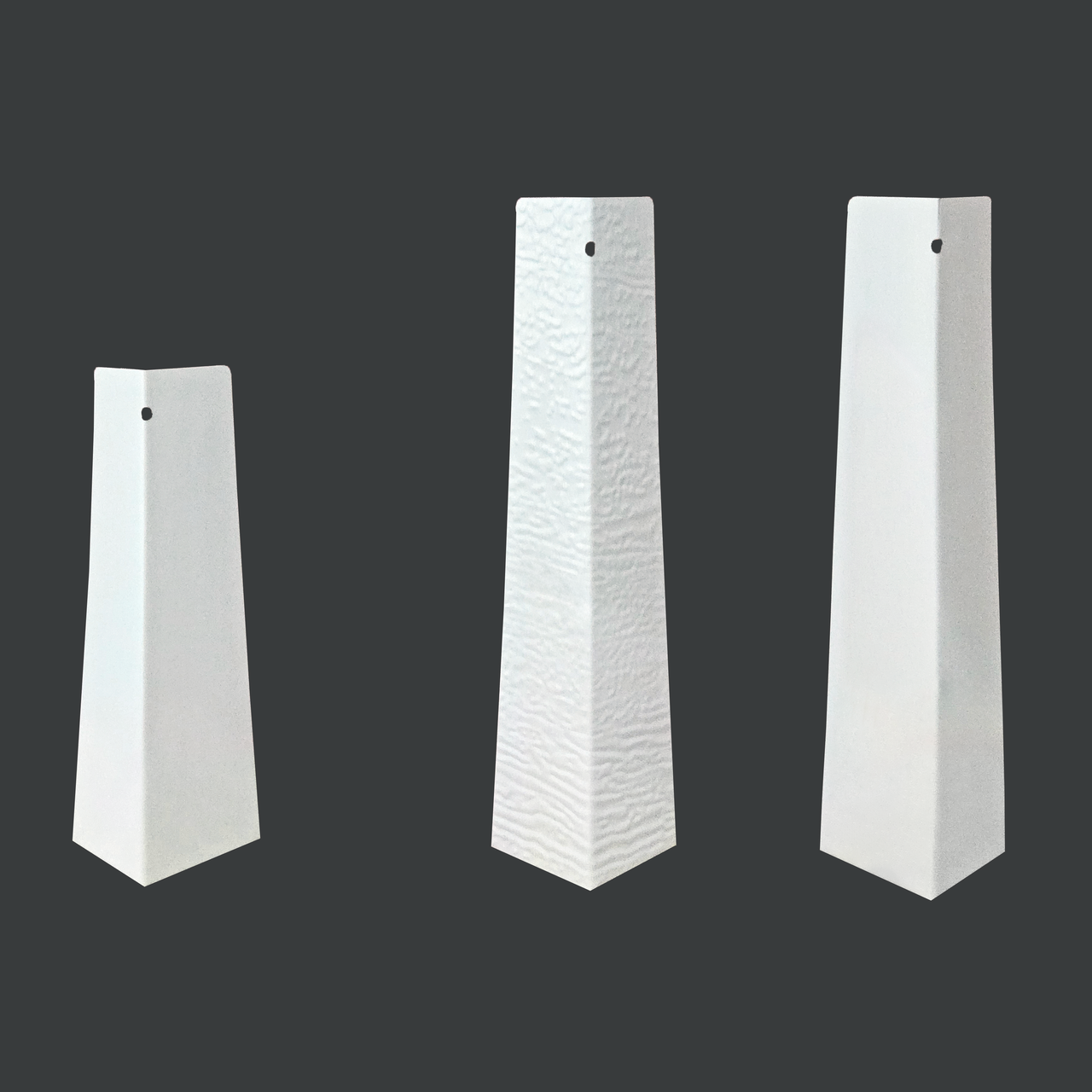 Aluminum Outside Corner for Fiber Cement Siding