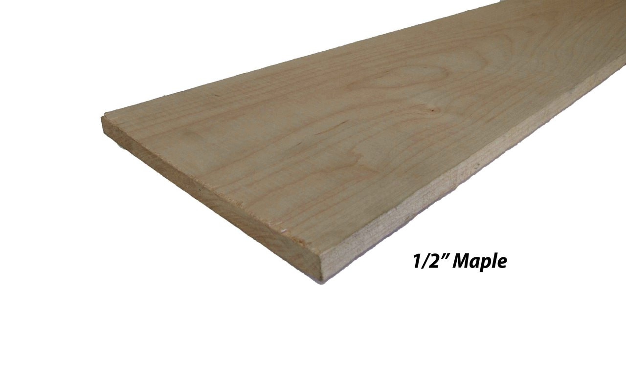 Maple (Soft) Hardwood S4S - Total Wood Store