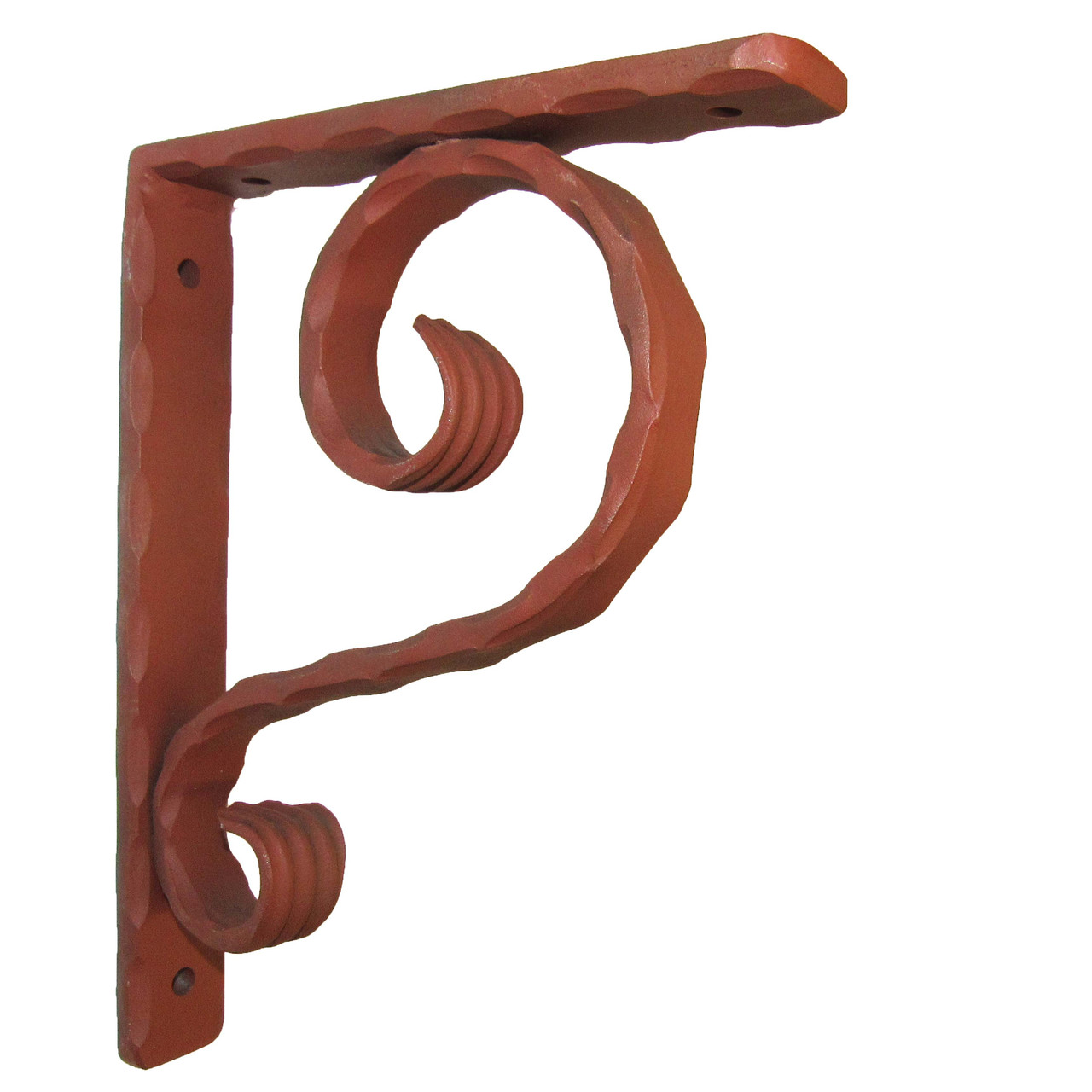 Hammered Scroll Bracket - Total Wood Store