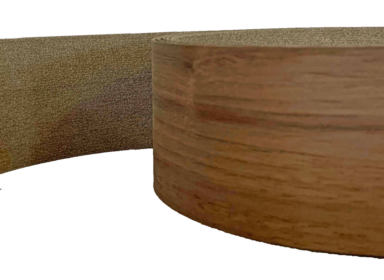Walnut real wood Edge Banding in 7/87", 1" and 2" widths