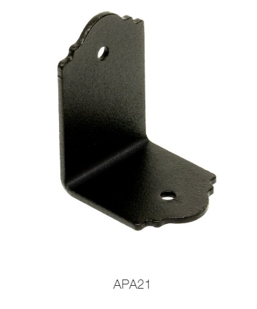 Simpson ZMAX L-Strap for 4x4 and 6x6 timbers
