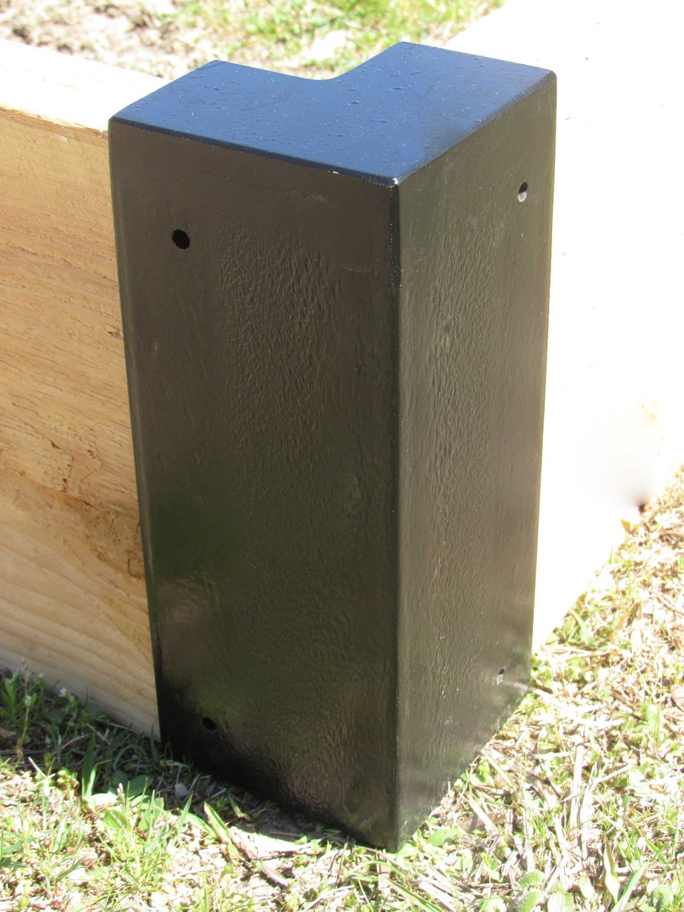 Aluminum Outside Corner for Hardboard Siding