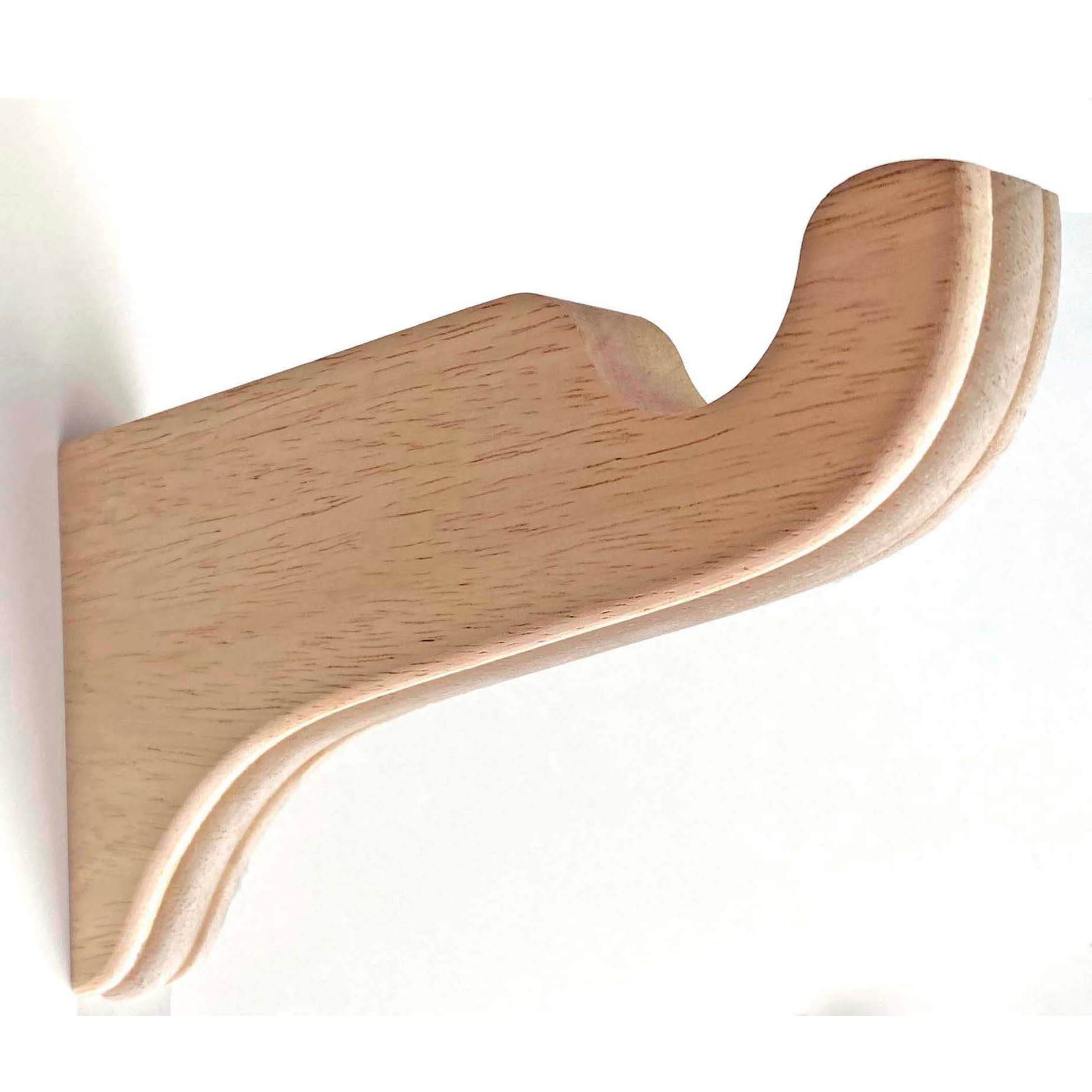 Unfinished Wooden Drapery Rings - Total Wood Store