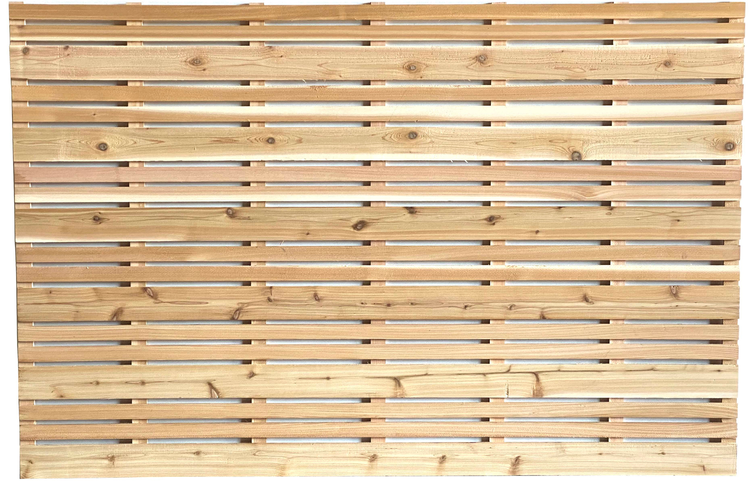 Versatile Cedar Moderna Privacy Lattice: Indoor & Outdoor Use