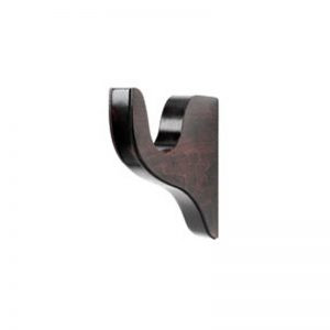 2-1/4" Traditional Unfinished Drapery Bracket, Pair