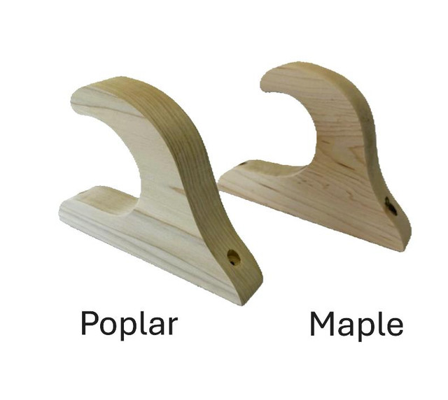 Hardwood Drapery Bracket for a 1-1/2" to 1-3/4" Rod