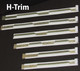 ALUMINUM In-Line Joint Trim for Hardboard Siding