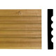 Fluted Casing 5806 Moulding 3/4" X 5-1/2" - 6 foot
