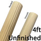 Unfinished Wooden Drapery Rings for 1-1/4", 1-3/8" or 1-1/2" diameter ...