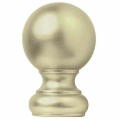 1-3/8" Gold Ball Finial - Pair