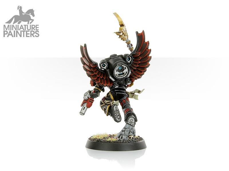 BLOOD ANGELS CHAPLAIN WITH JUMP PACK - MINIATURE PAINTERS