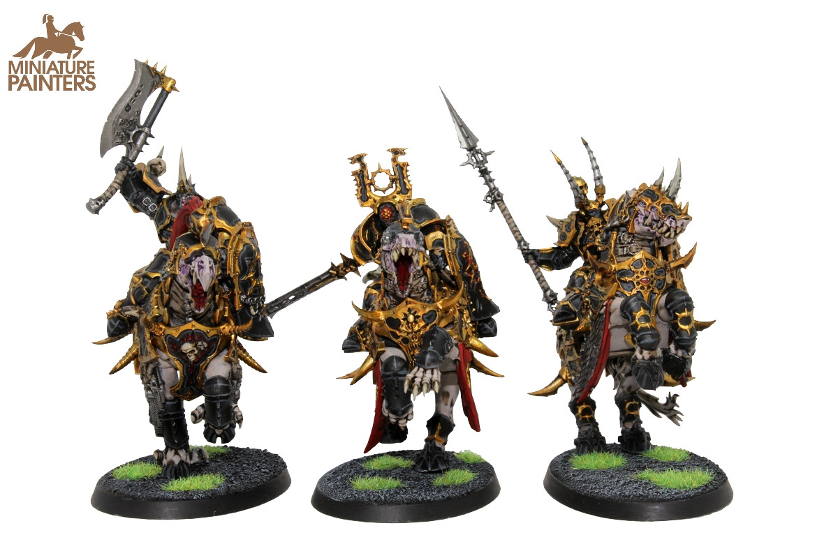 SLAVES TO DARKNESS VARANGUARD - MINIATURE PAINTERS