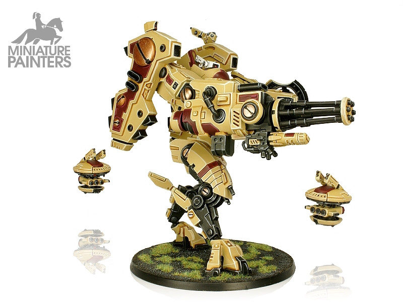 T'AU EMPIRE XV104 RIPTIDE BATTLESUIT - MINIATURE PAINTERS