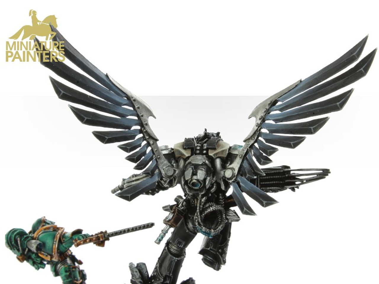 CORVUS CORAX, PRIMARCH OF THE RAVEN GUARD - MINIATURE PAINTERS