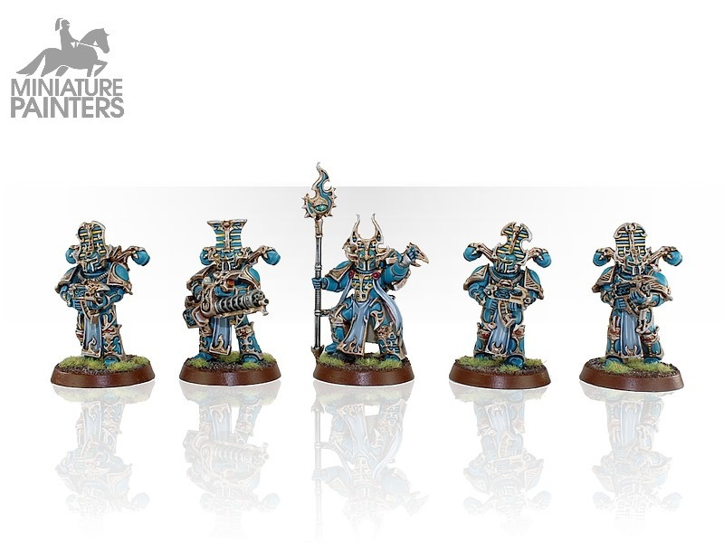 THOUSAND SONS RUBRIC MARINES - MINIATURE PAINTERS