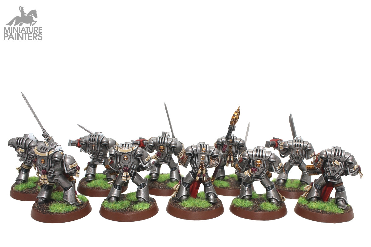 GREY KNIGHTS PURIFIER SQUAD (x10) - MINIATURE PAINTERS