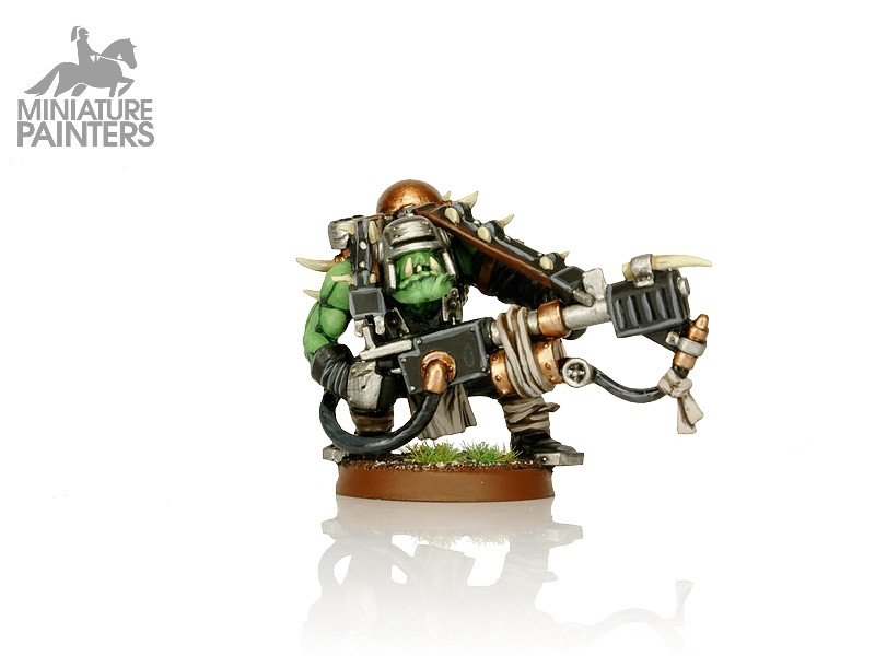 ORK BURNA BOYZ - MINIATURE PAINTERS