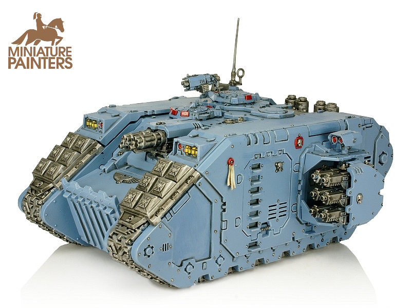 SPACE MARINES LAND RAIDER CRUSADER - MINIATURE PAINTERS
