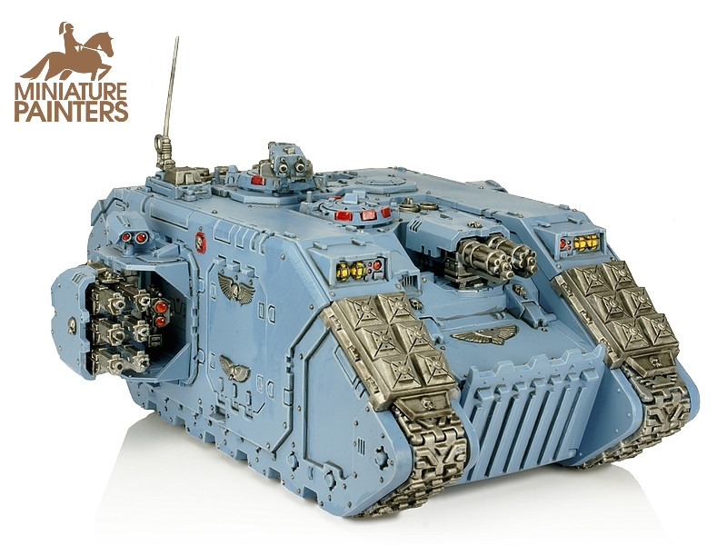 SPACE MARINES LAND RAIDER CRUSADER - MINIATURE PAINTERS