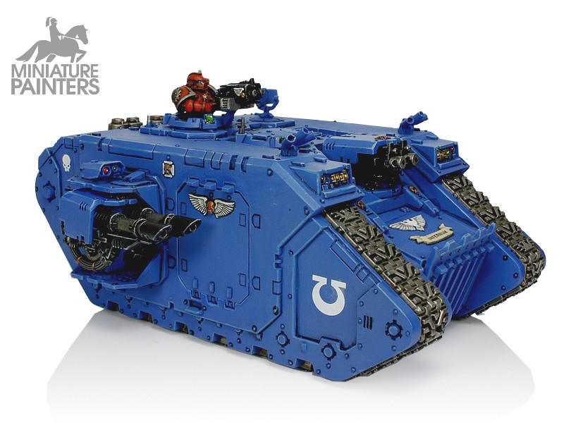 SPACE MARINES LAND RAIDER - MINIATURE PAINTERS