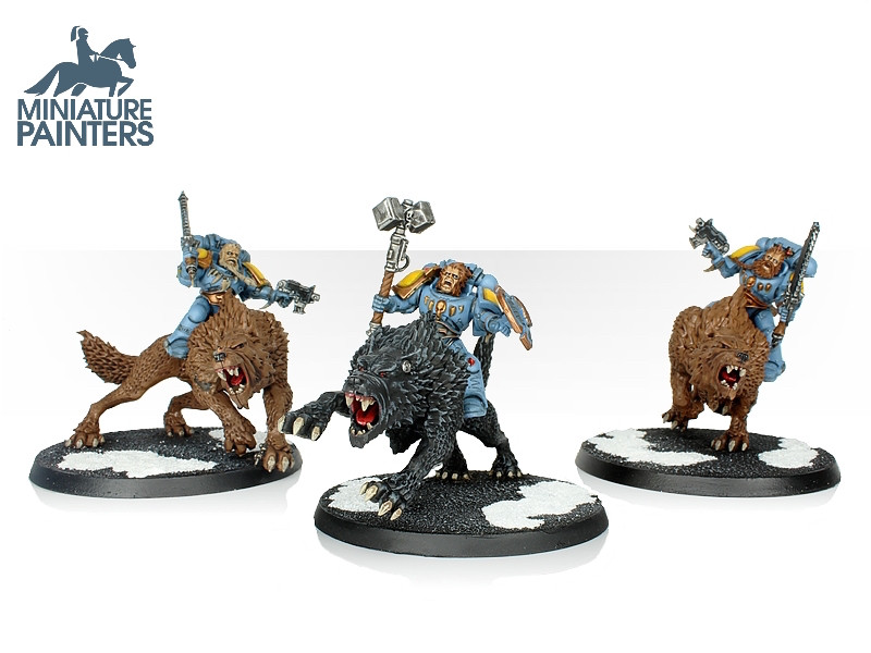 SPACE WOLVES THUNDERWOLF CAVALRY - MINIATURE PAINTERS