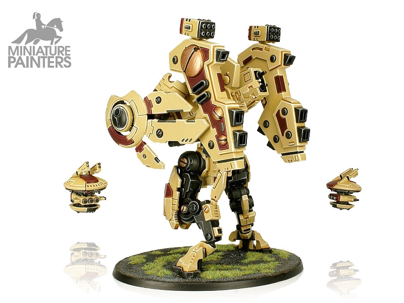 T'AU EMPIRE XV104 RIPTIDE BATTLESUIT - MINIATURE PAINTERS
