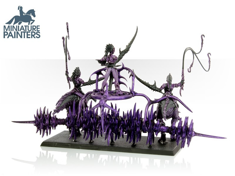 HEDONITES OF SLAANESH SEEKER CHARIOT OF SLAANESH - MINIATURE PAINTERS