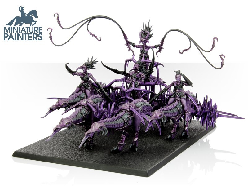 HEDONITES OF SLAANESH EXALTED SEEKER CHARIOT OF SLAANESH - MINIATURE ...