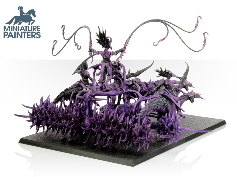 HEDONITES OF SLAANESH EXALTED SEEKER CHARIOT OF SLAANESH - MINIATURE ...