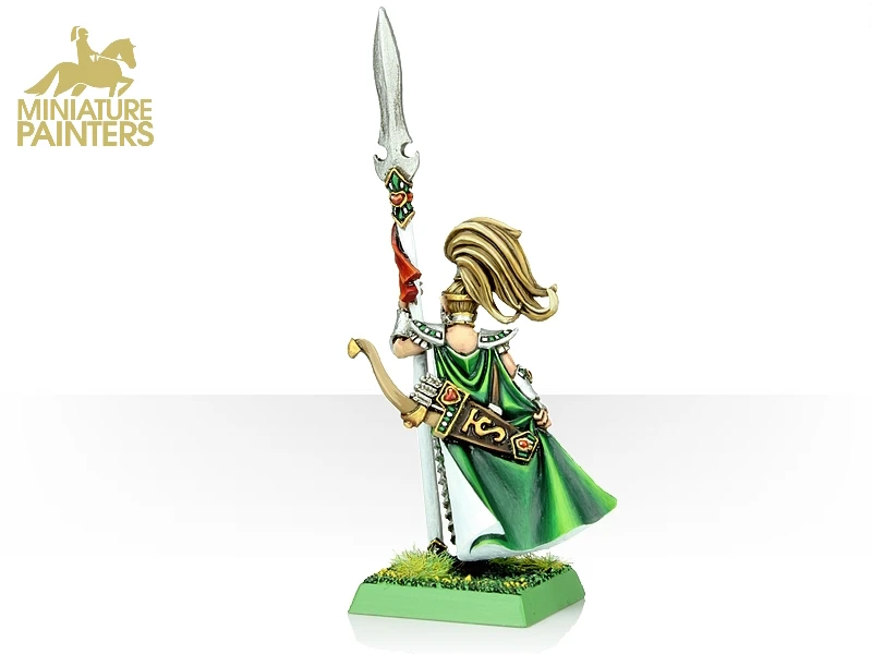 HIGH ELF REALMS HANDMAIDEN OF THE EVERQUEEN - MINIATURE PAINTERS