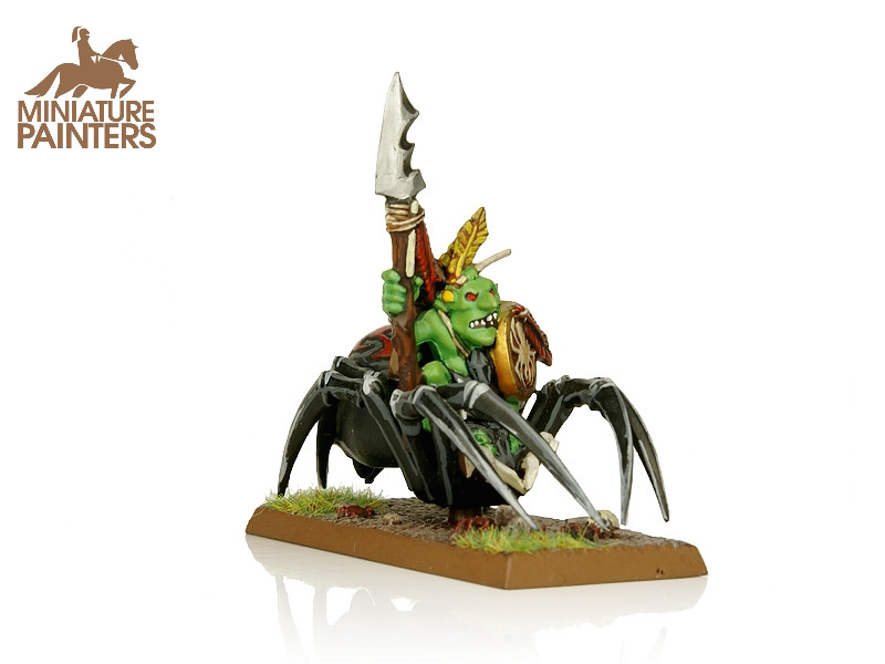 GLOOMSPITE GITZ GROT SPIDER RIDERS - MINIATURE PAINTERS