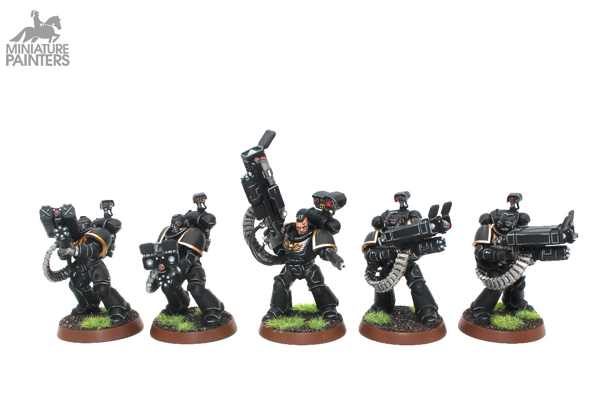 SPACE MARINES DESOLATION SQUAD (x5) - MINIATURE PAINTERS