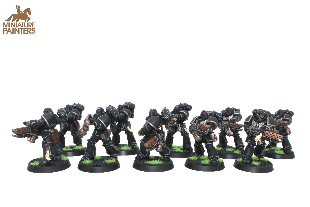 SPACE MARINES INFERNUS SQUAD (x10) - MINIATURE PAINTERS