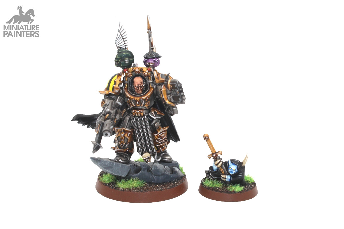CHAOS SPACE MARINES TERMINATOR LORD - MINIATURE PAINTERS