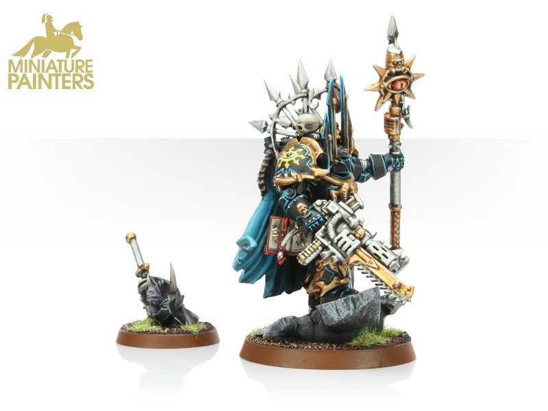 CHAOS SPACE MARINES TERMINATOR LORD - MINIATURE PAINTERS