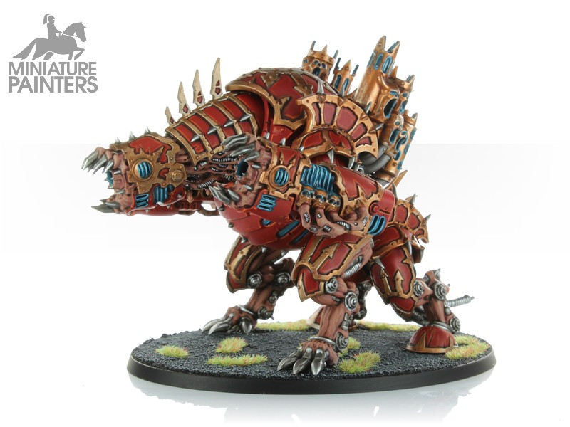 CHAOS SPACE MARINES FORGEFIEND - MINIATURE PAINTERS
