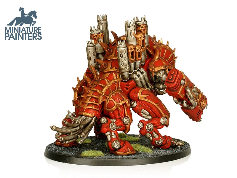 CHAOS SPACE MARINES FORGEFIEND - MINIATURE PAINTERS