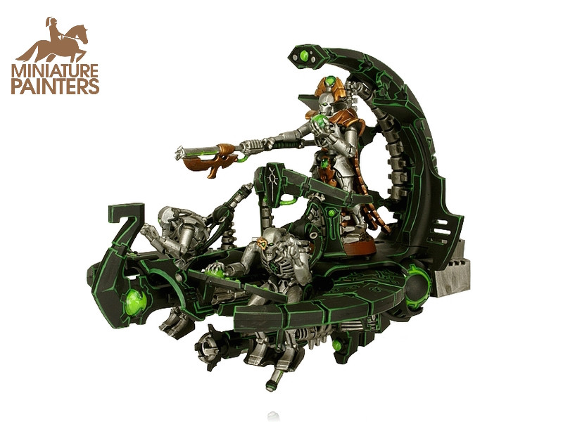 NECRON CATACOMB COMMAND BARGE - MINIATURE PAINTERS