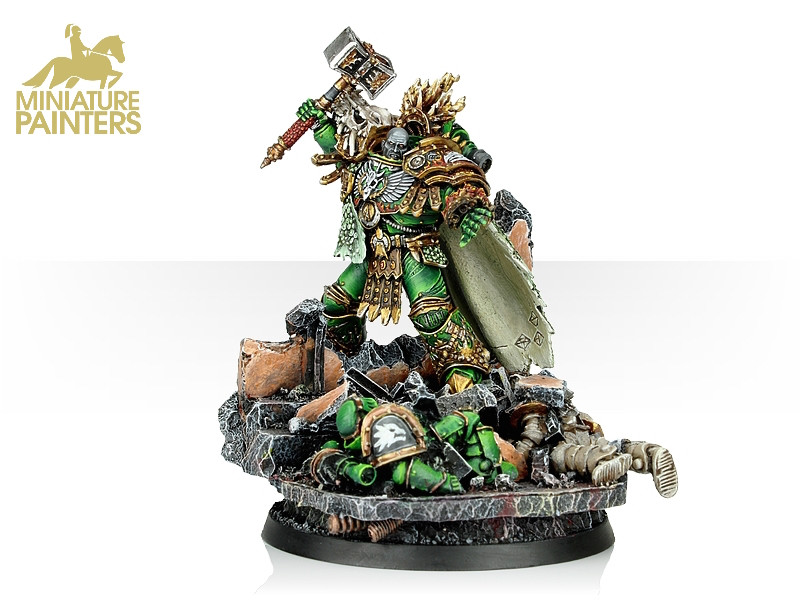 VULKAN PRIMARCH OF THE SALAMANDERS - MINIATURE PAINTERS