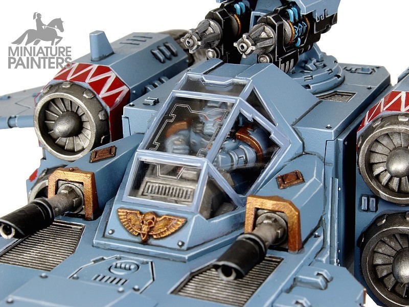 SPACE WOLVES STORMWOLF - MINIATURE PAINTERS